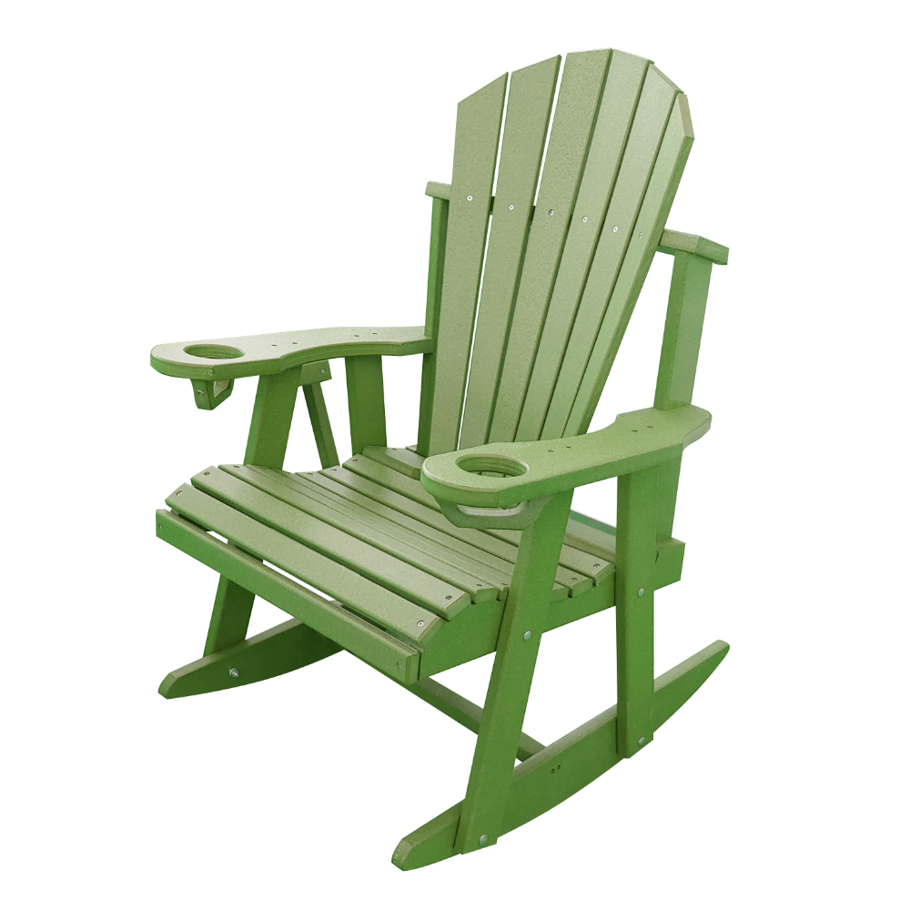 Round Back Rocker - Patio Furniture Industries